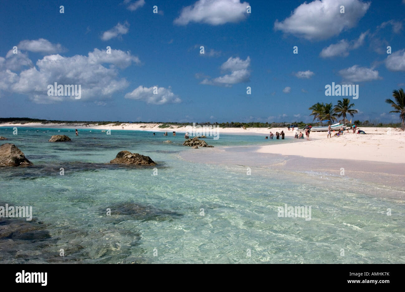 Mexico, Cozumel, Punta Morena, the east coast of the island Stock Photo ...