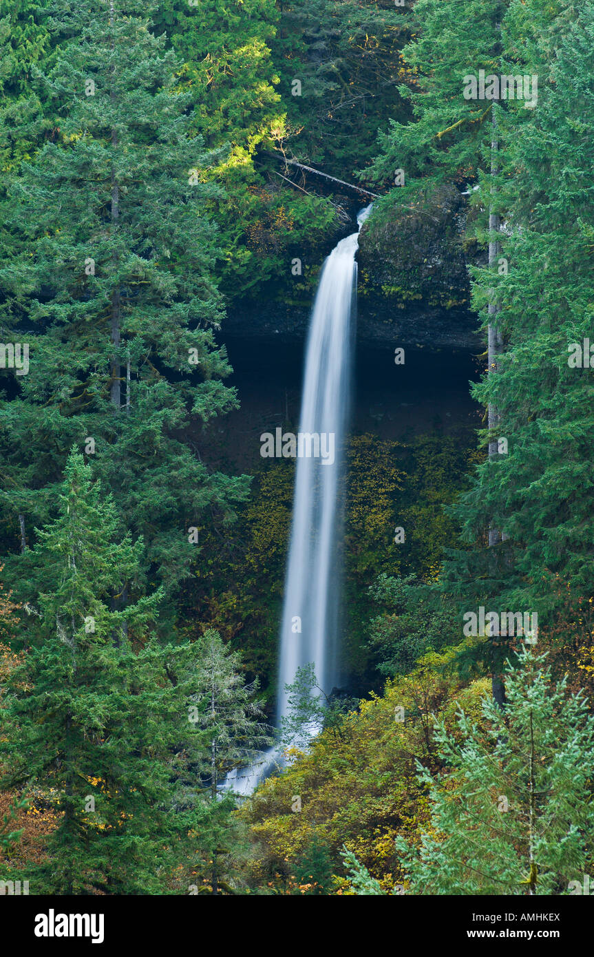 North falls at silver falls state park hi-res stock photography and ...