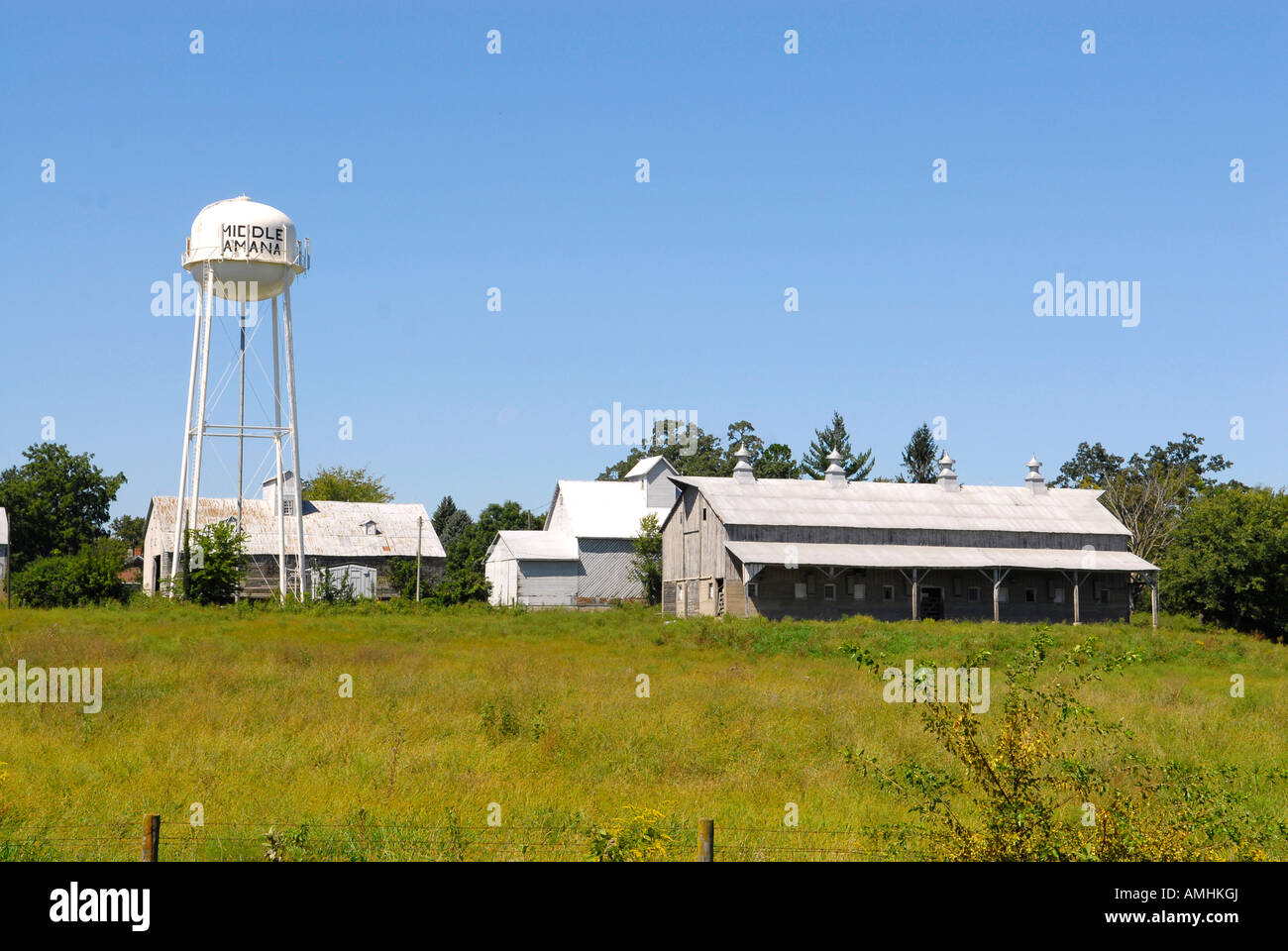 Historic Amana Colonies Iowa IA Stock Photo - Alamy