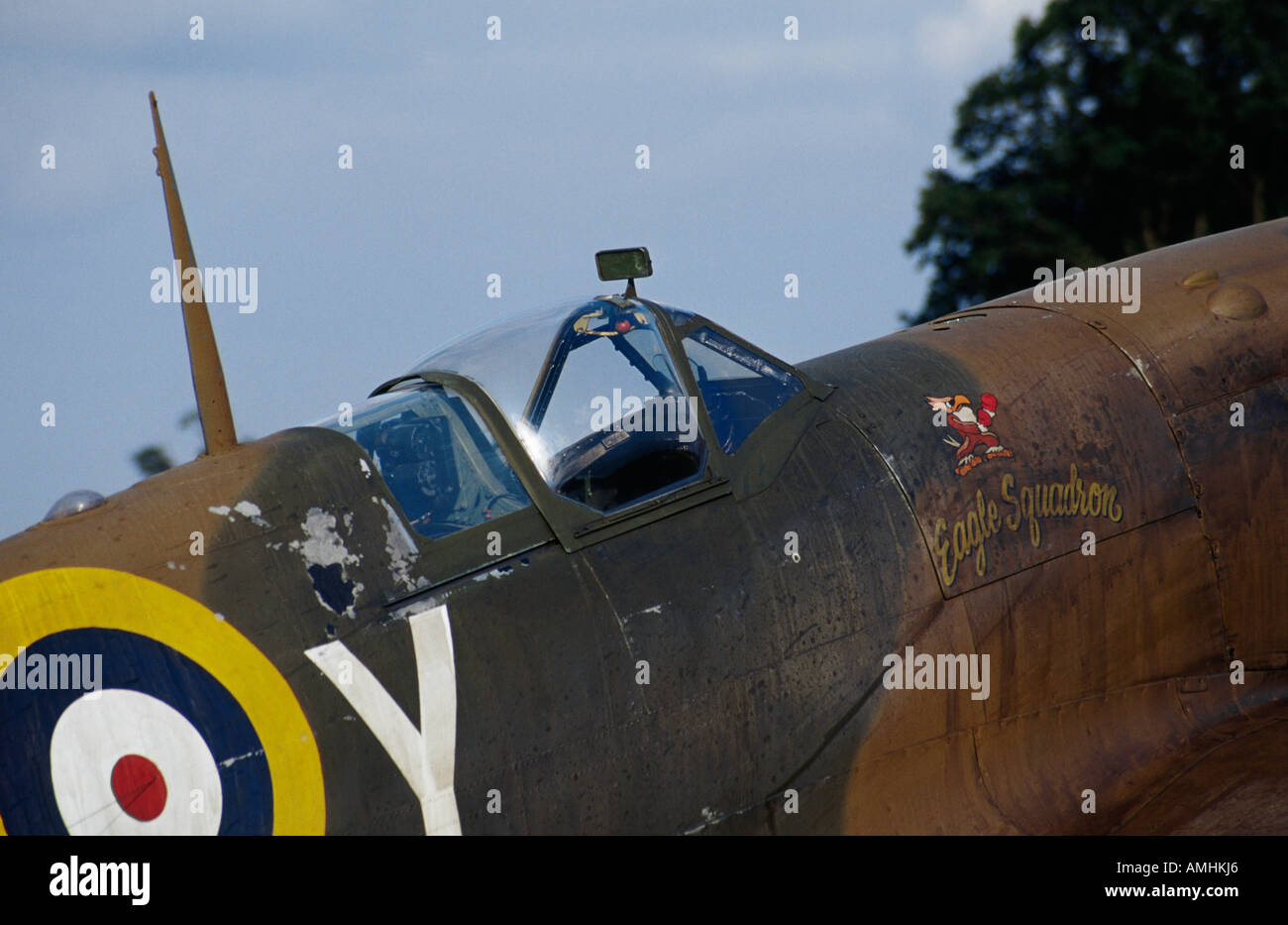 Spitfire cockpit hi-res stock photography and images - Alamy