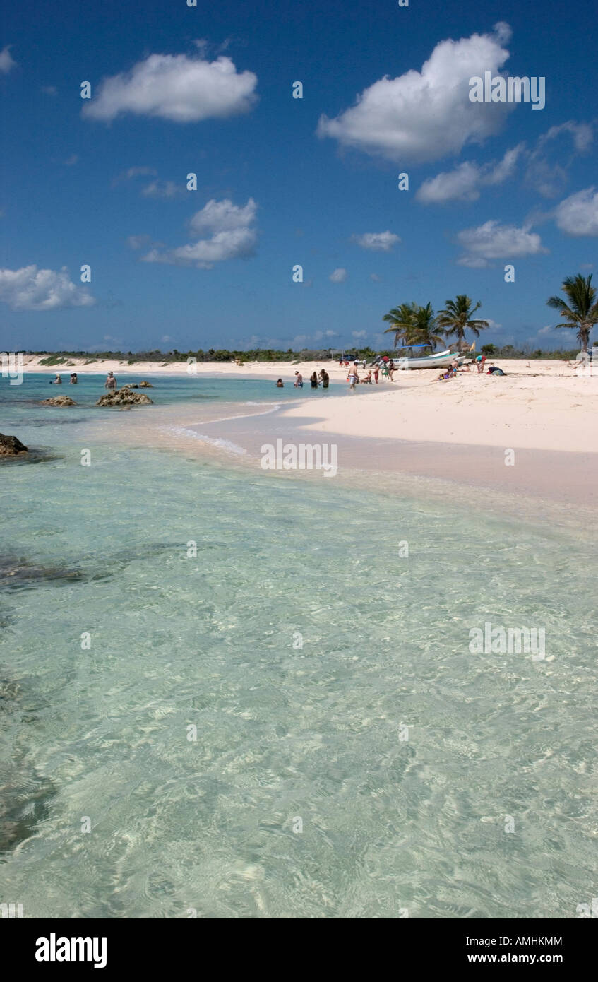 Mexico, Cozumel, Punta Morena, the east coast of the island Stock Photo ...