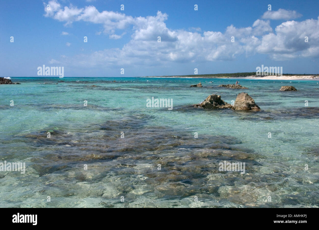 Mexico, Cozumel, Punta Morena, the east coast of the island Stock Photo ...
