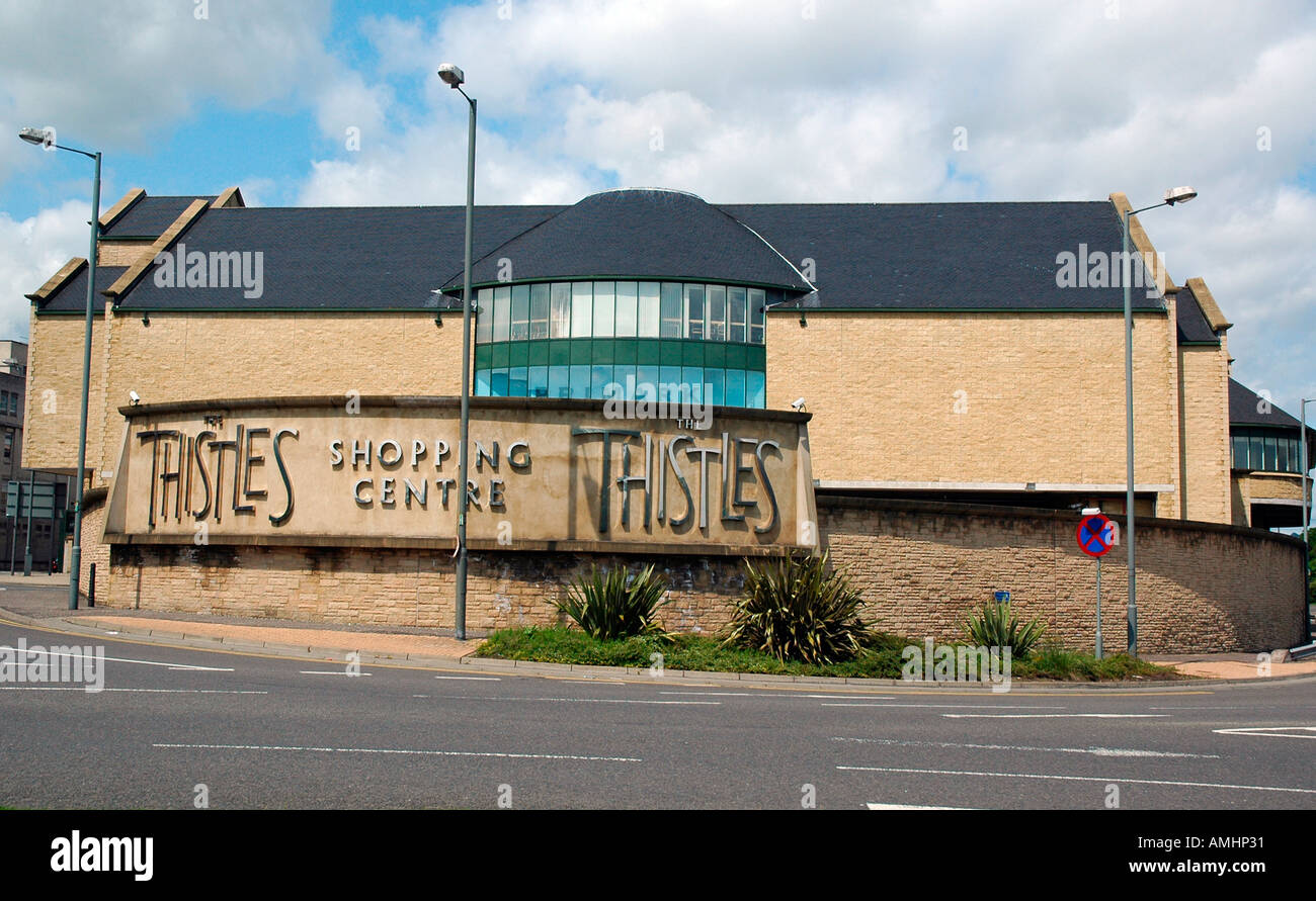 Thistles Shopping Centre Stirling Scotland United Kingdom Stock Photo ...