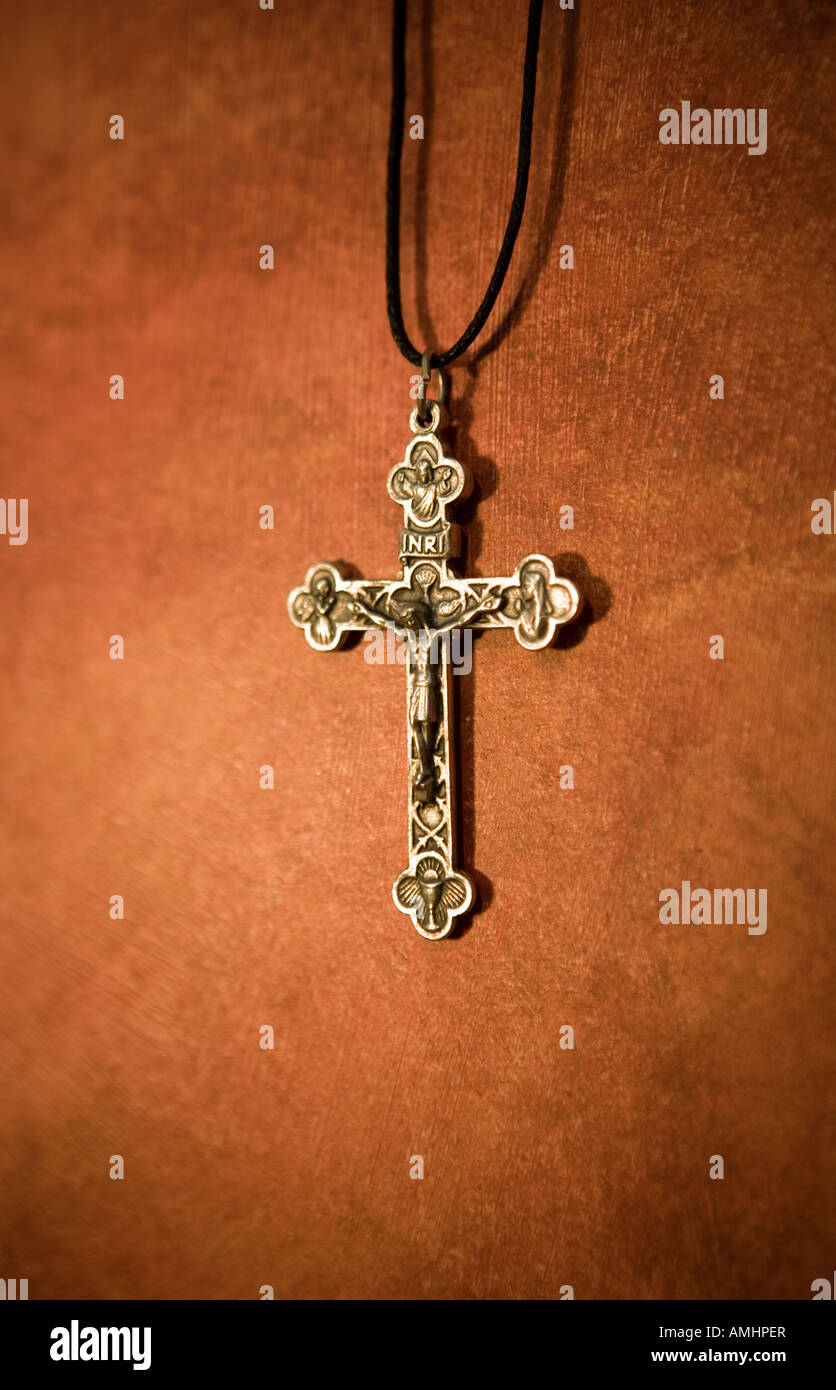 Silver church cross hi-res stock photography and images - Alamy