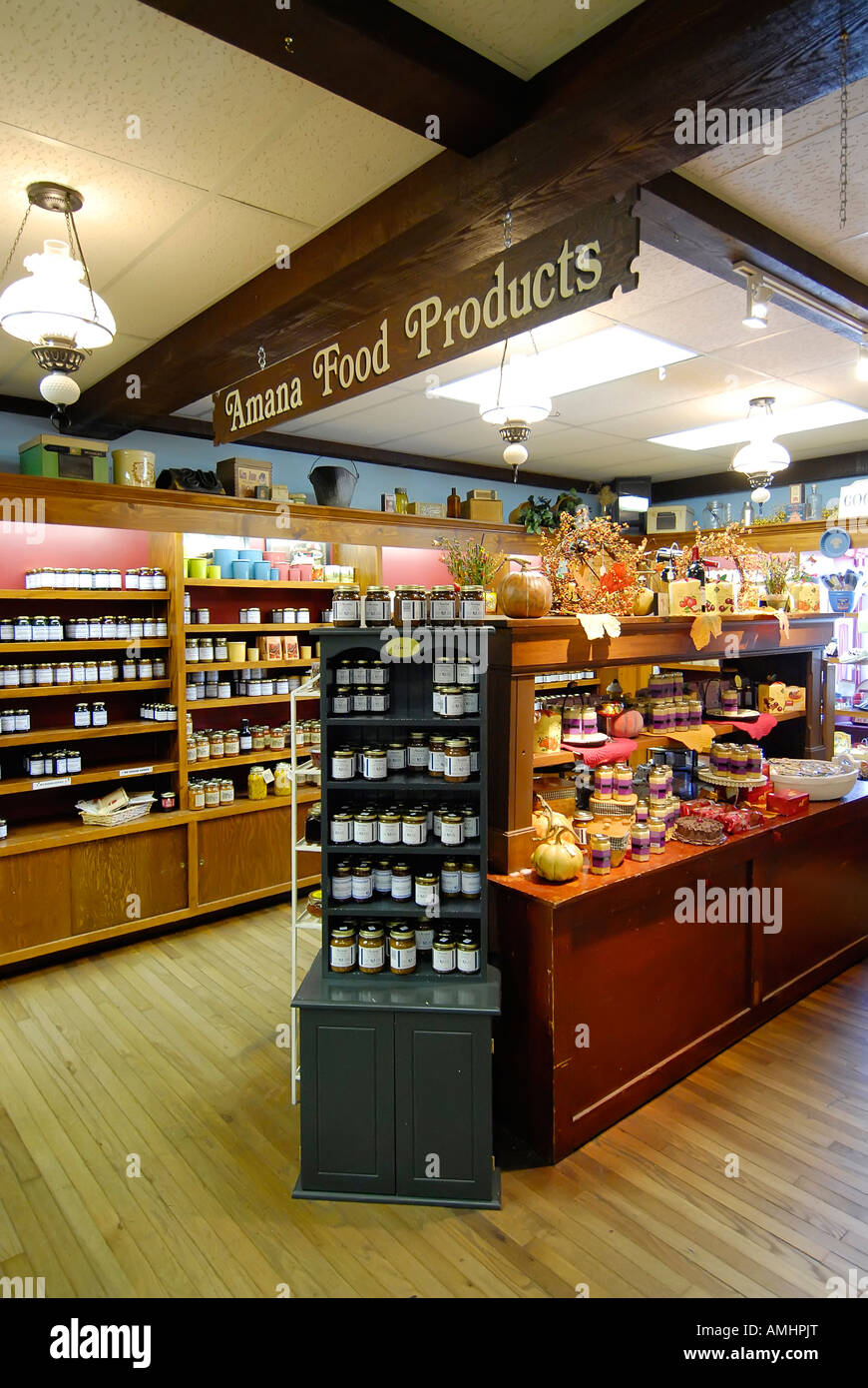 Famous Amana General Store at the Historic Amana Colonies Iowa IA Stock ...
