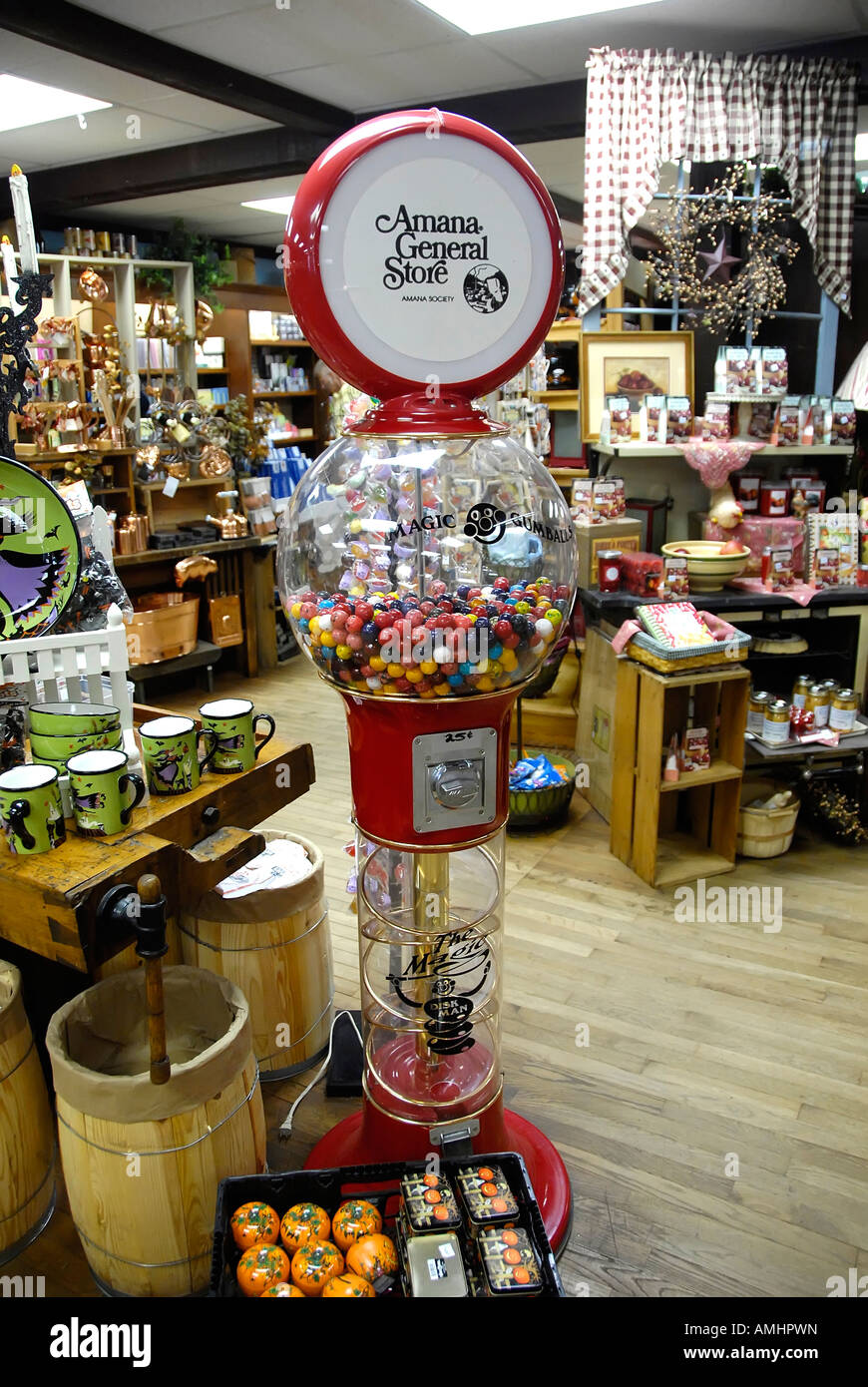 Famous Amana General Store at the Historic Amana Colonies Iowa IA Stock ...
