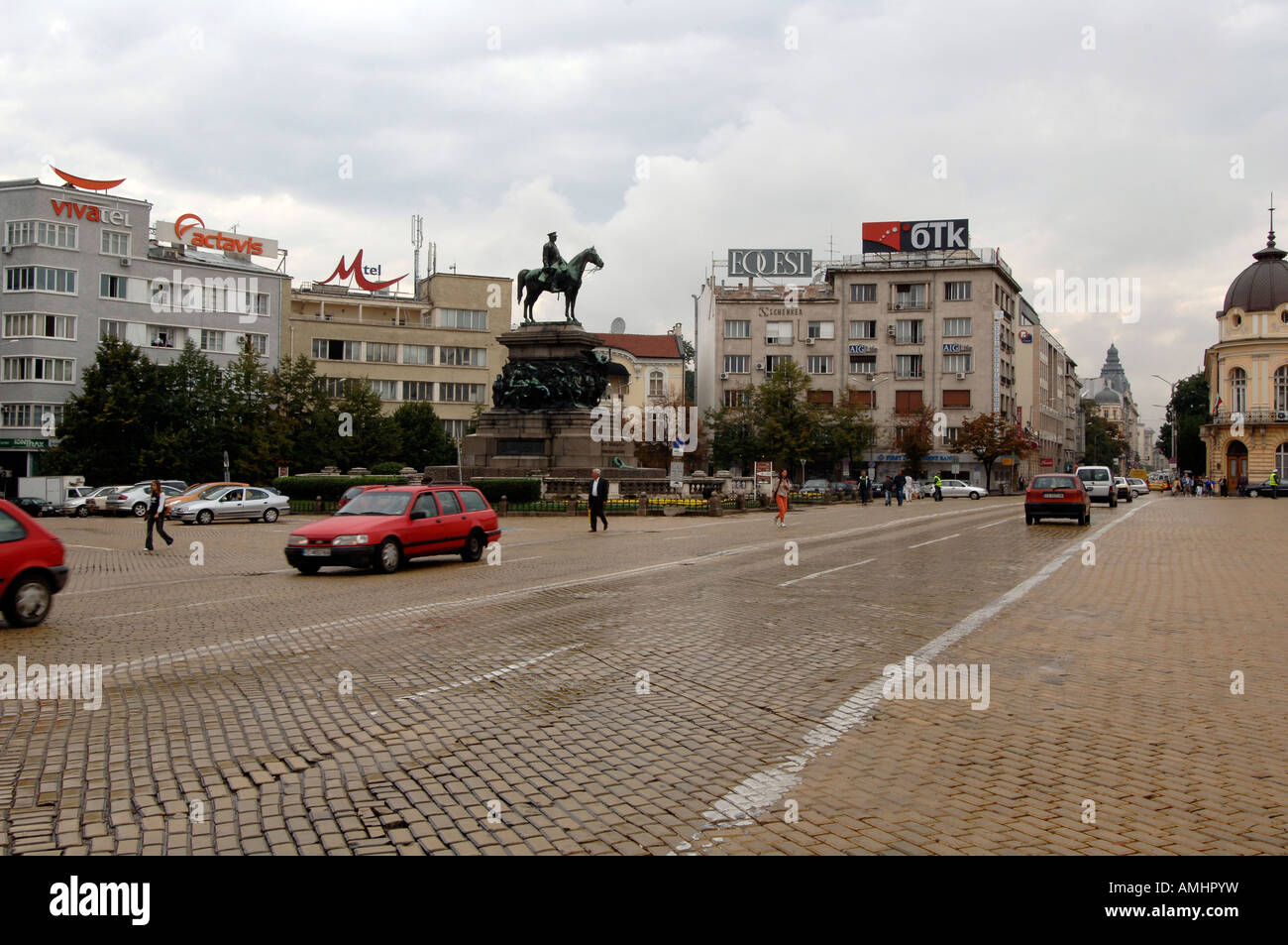 Central Square of Sofia Capital of Bulgaria Stock Photo - Alamy