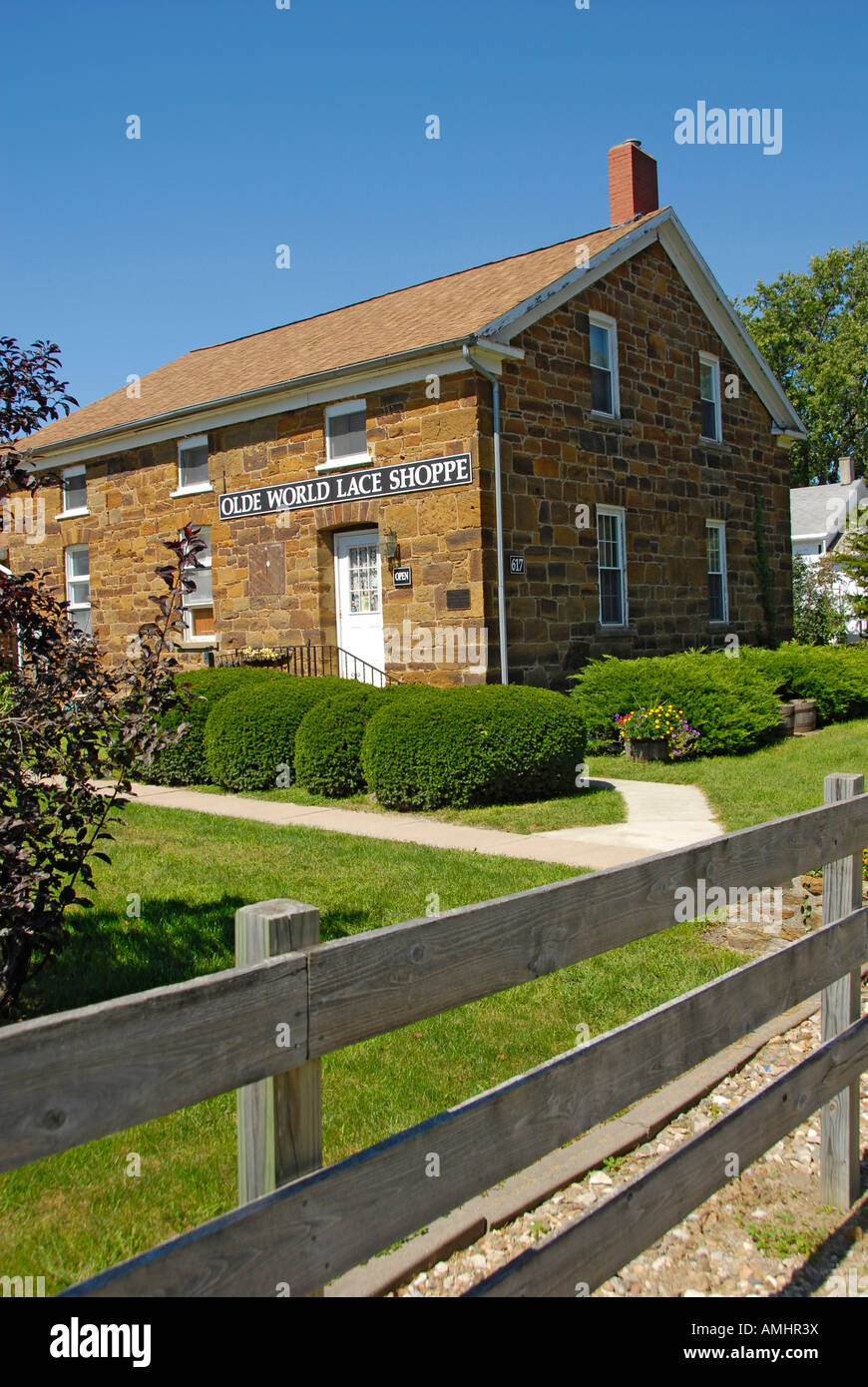 Historic Amana Colonies Iowa IA Stock Photo - Alamy