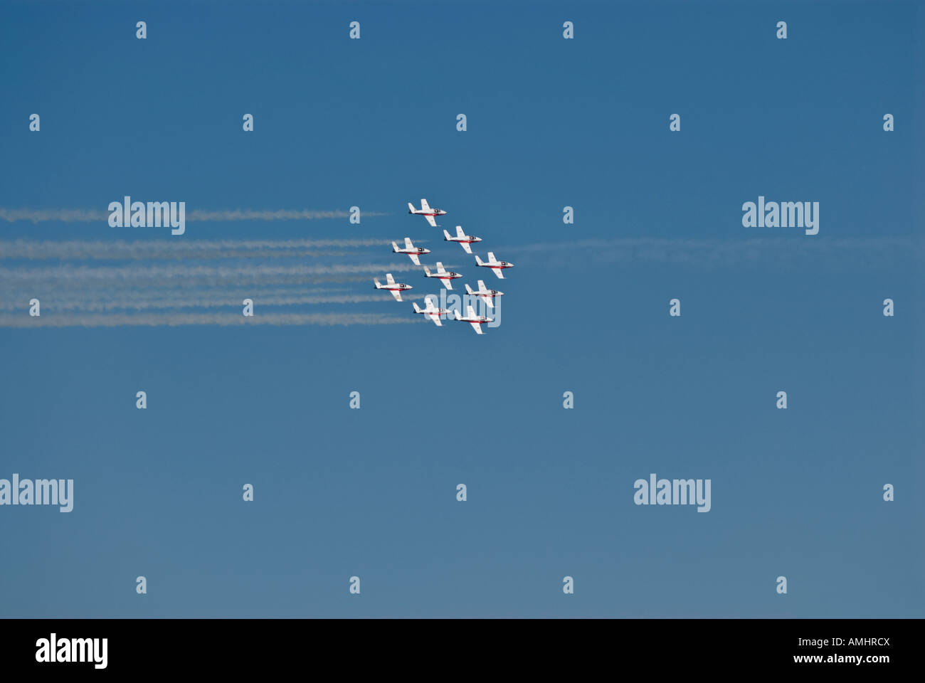 Canadian Snowbirds jets Stock Photo - Alamy