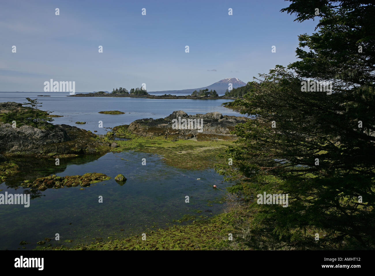 Apple Island Sitka Alaska Stock Photo - Alamy