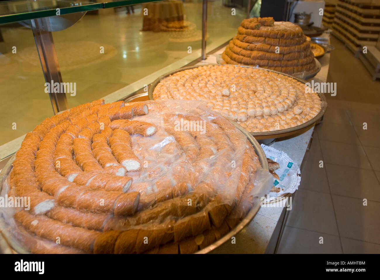 Sweets Saida Lebanon Stock Photo - Alamy