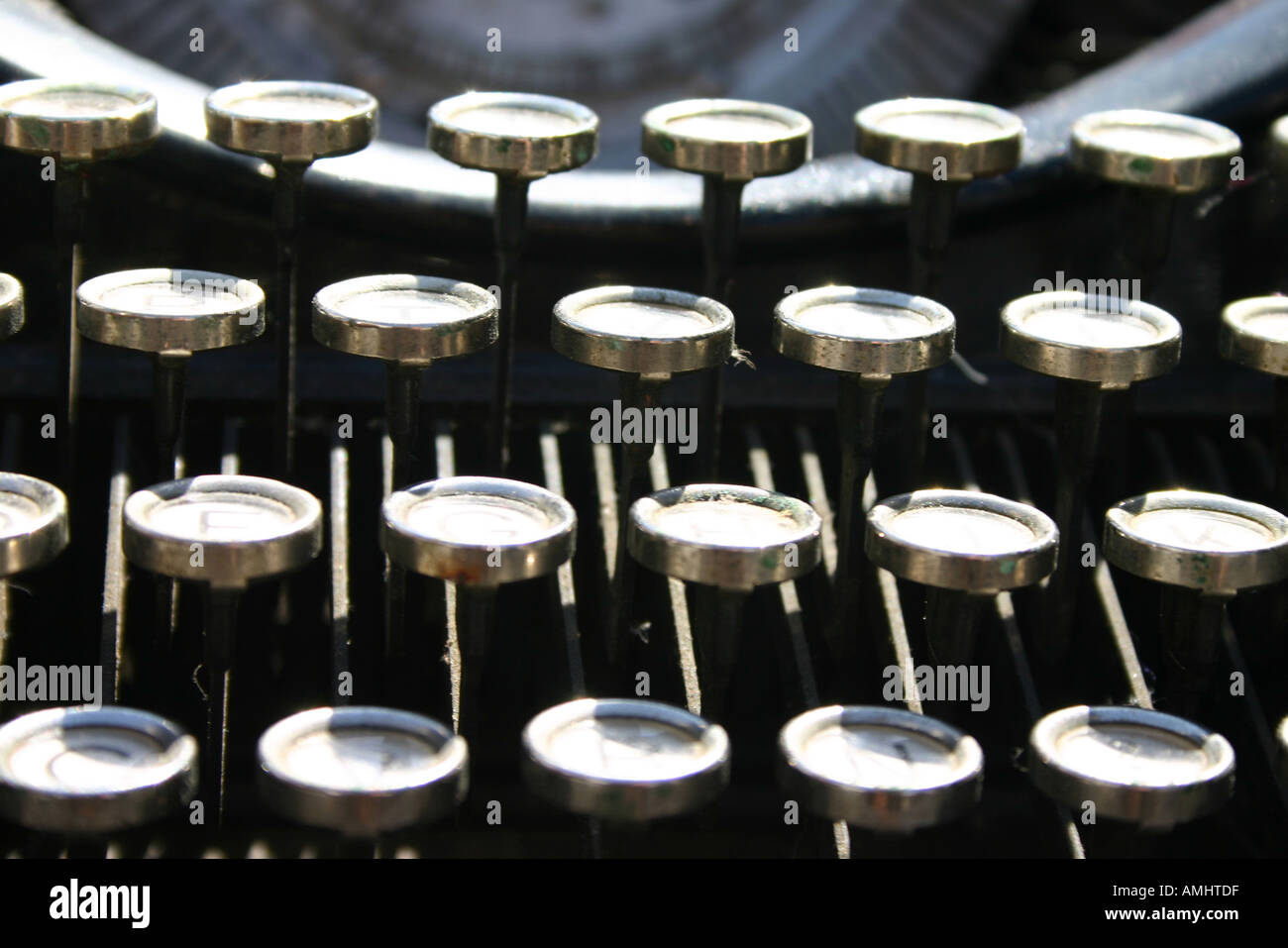 Old Typewriter keys Stock Photo - Alamy