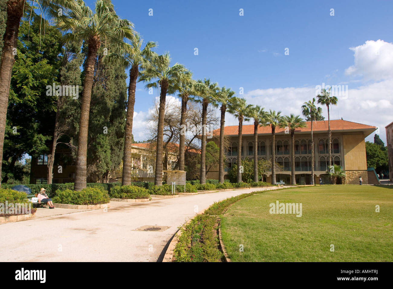 American University in Beirut campus Lebanon Stock Photo - Alamy