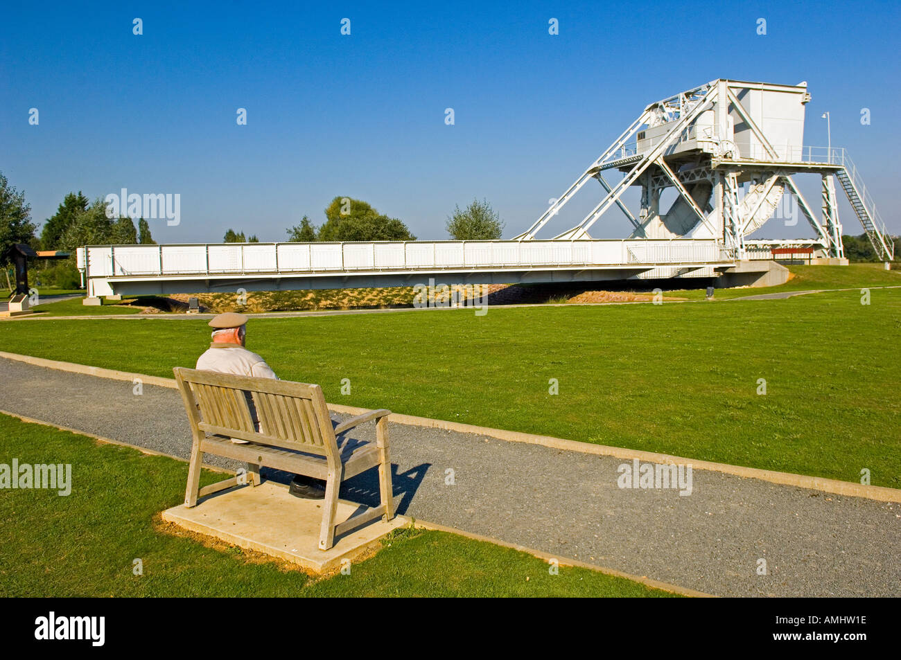 Pegasus bridge memorial and airborne museum hi-res stock photography ...