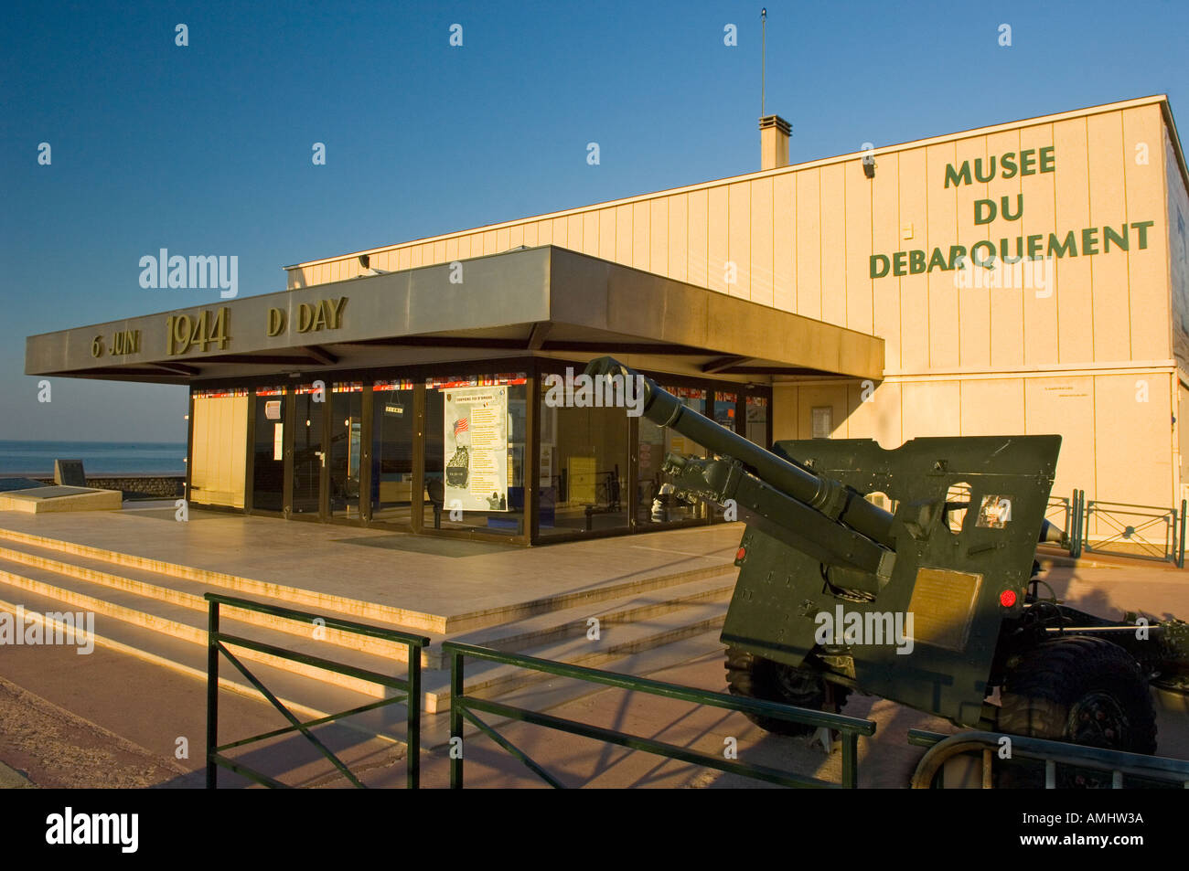 Arromanches les Bains Invasion museum Musee du Debarquement Normandy ...