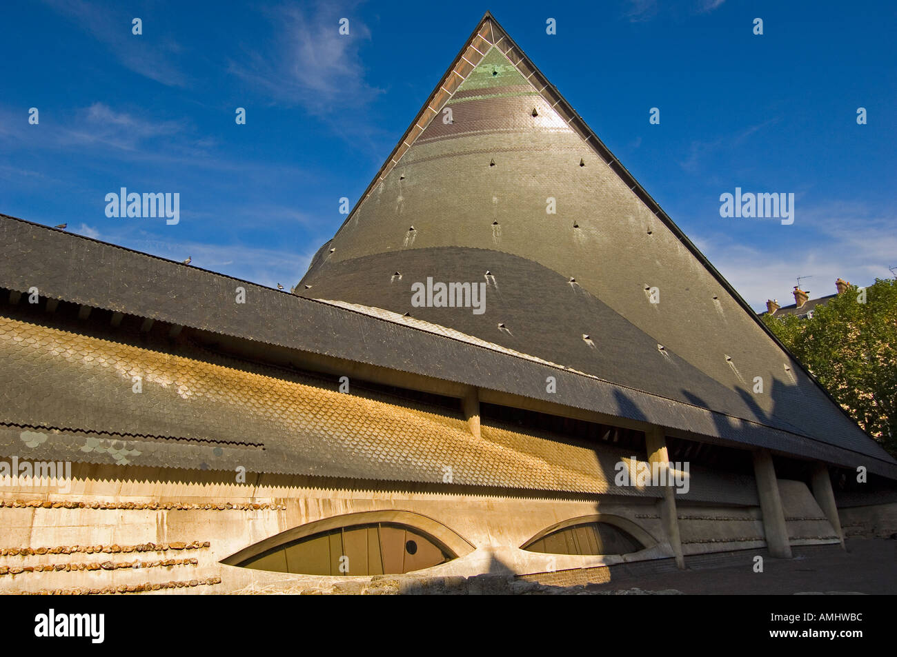 Saint Joan of Arc church in the place du Vieux Marche in Rouen Normandy ...