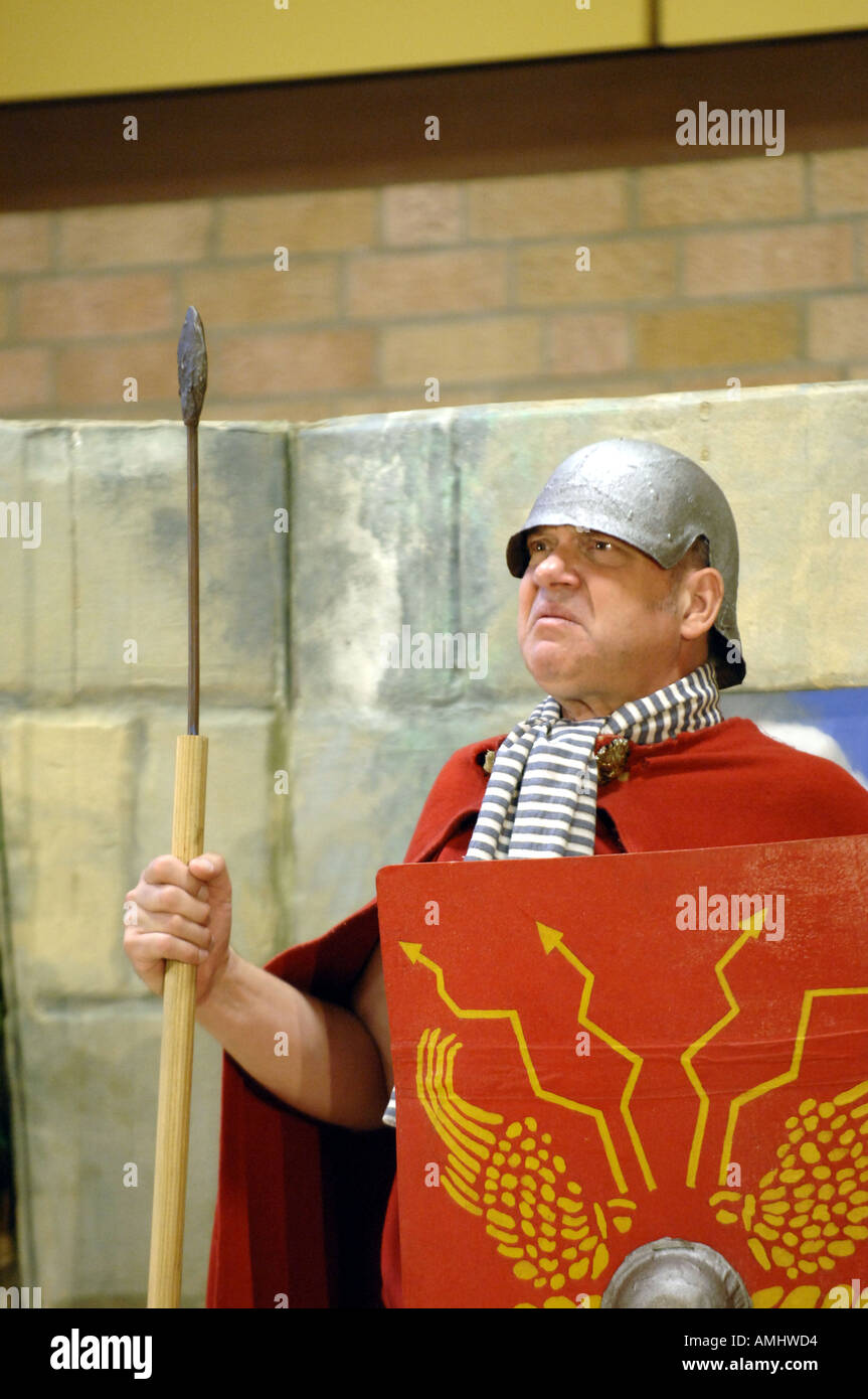 actor roman centurion, soldier Stock Photo - Alamy