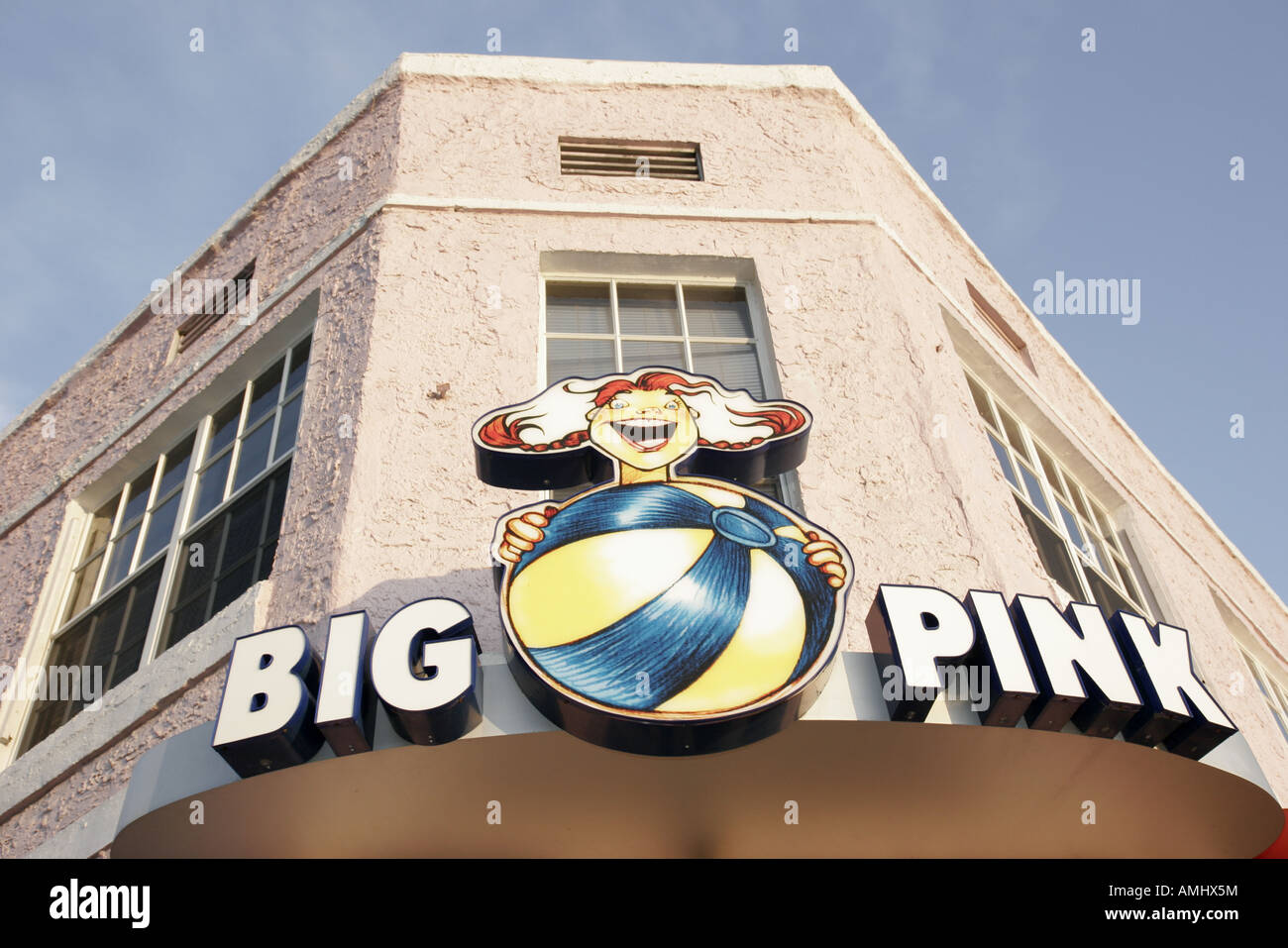 Big pink miami hi-res stock photography and images - Alamy