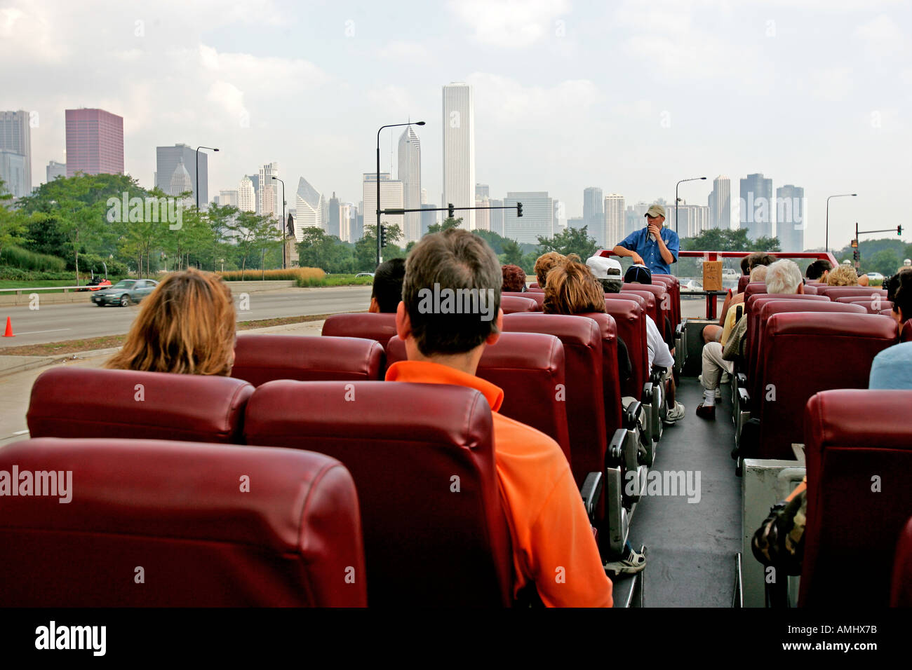 On an open top bus hi-res stock photography and images - Alamy