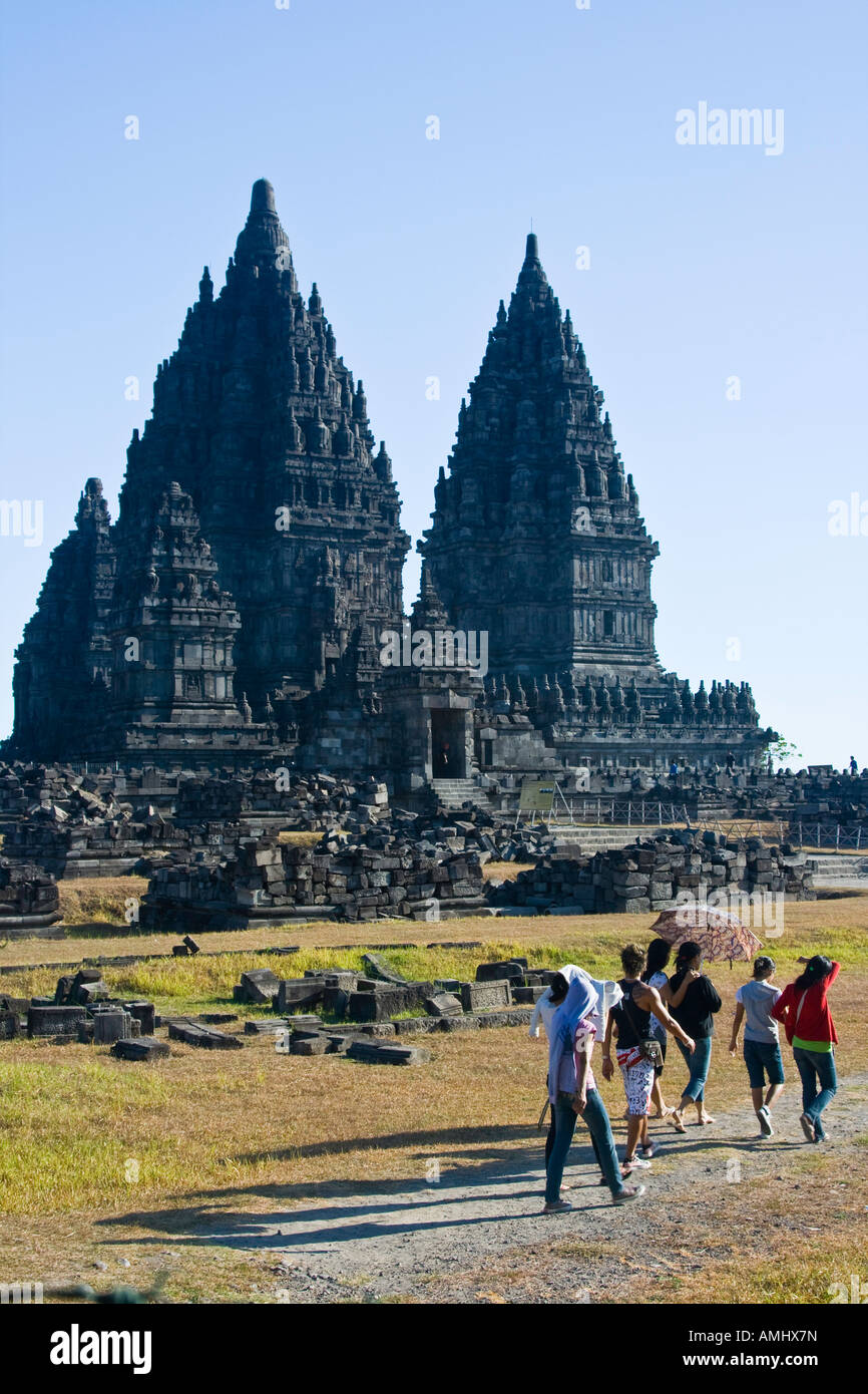 Prambanan Hindu Temple Yogyakarta Indonesia Stock Photo - Alamy