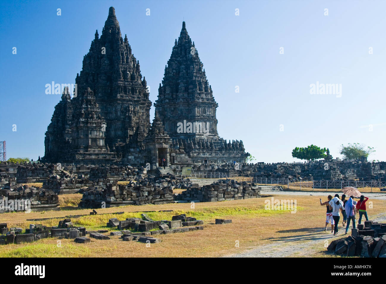 Prambanan Hindu Temple Yogyakarta Indonesia Stock Photo - Alamy