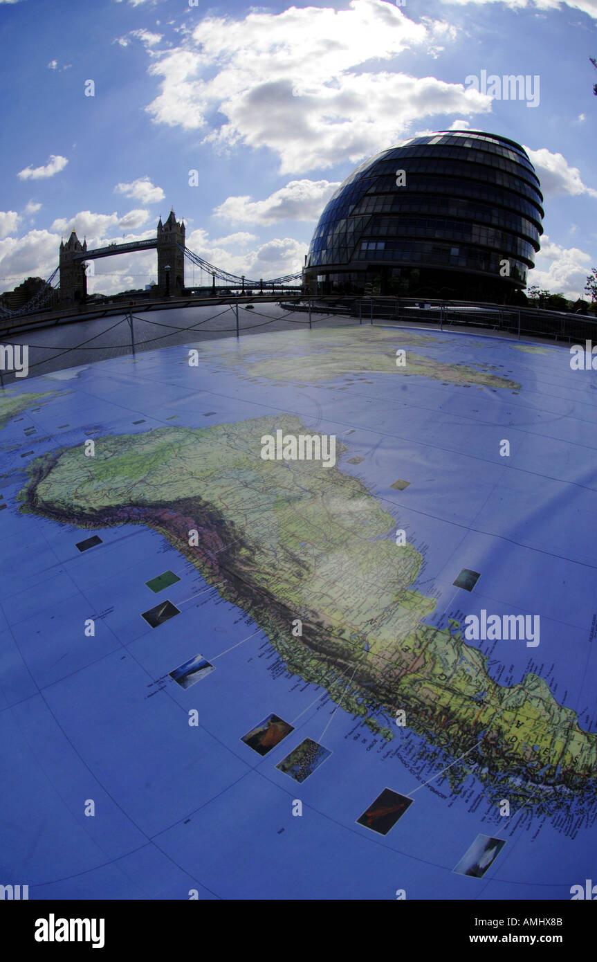 London assembly map hi-res stock photography and images - Alamy