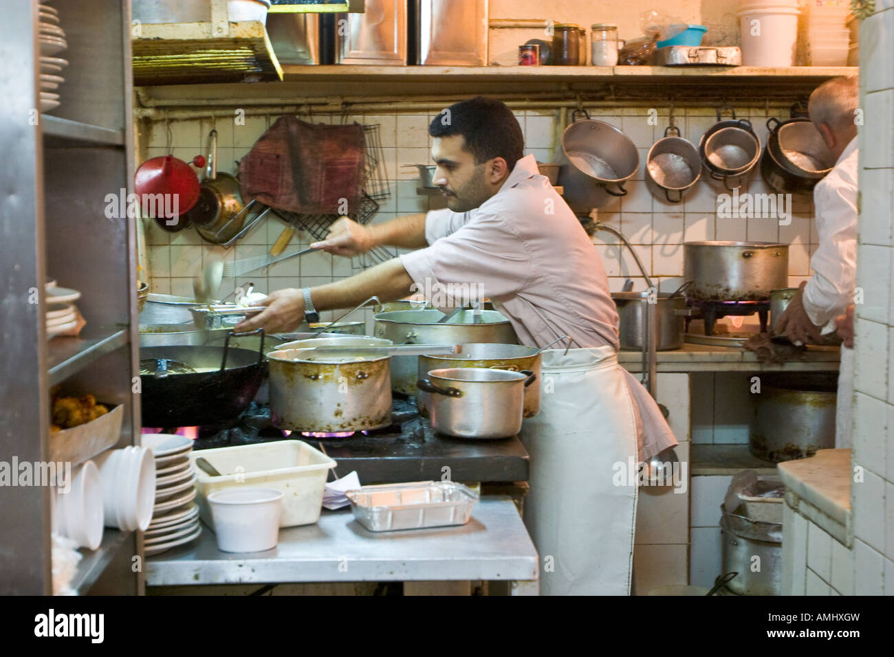 Tiny Restaurant Kitchen