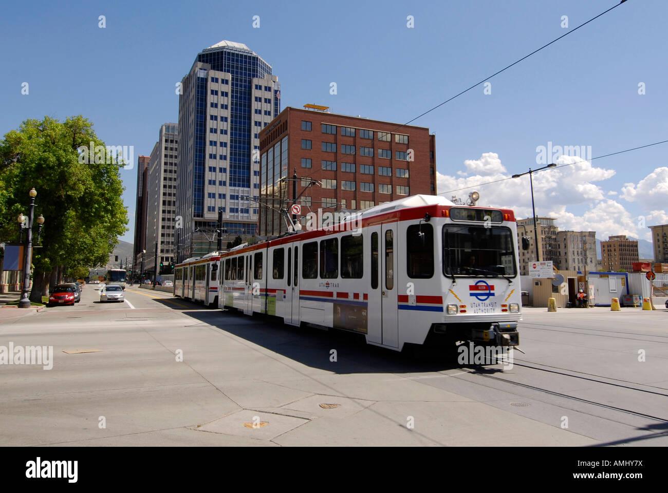 Utah Transit Authority using electrical powered transportation in Salt ...