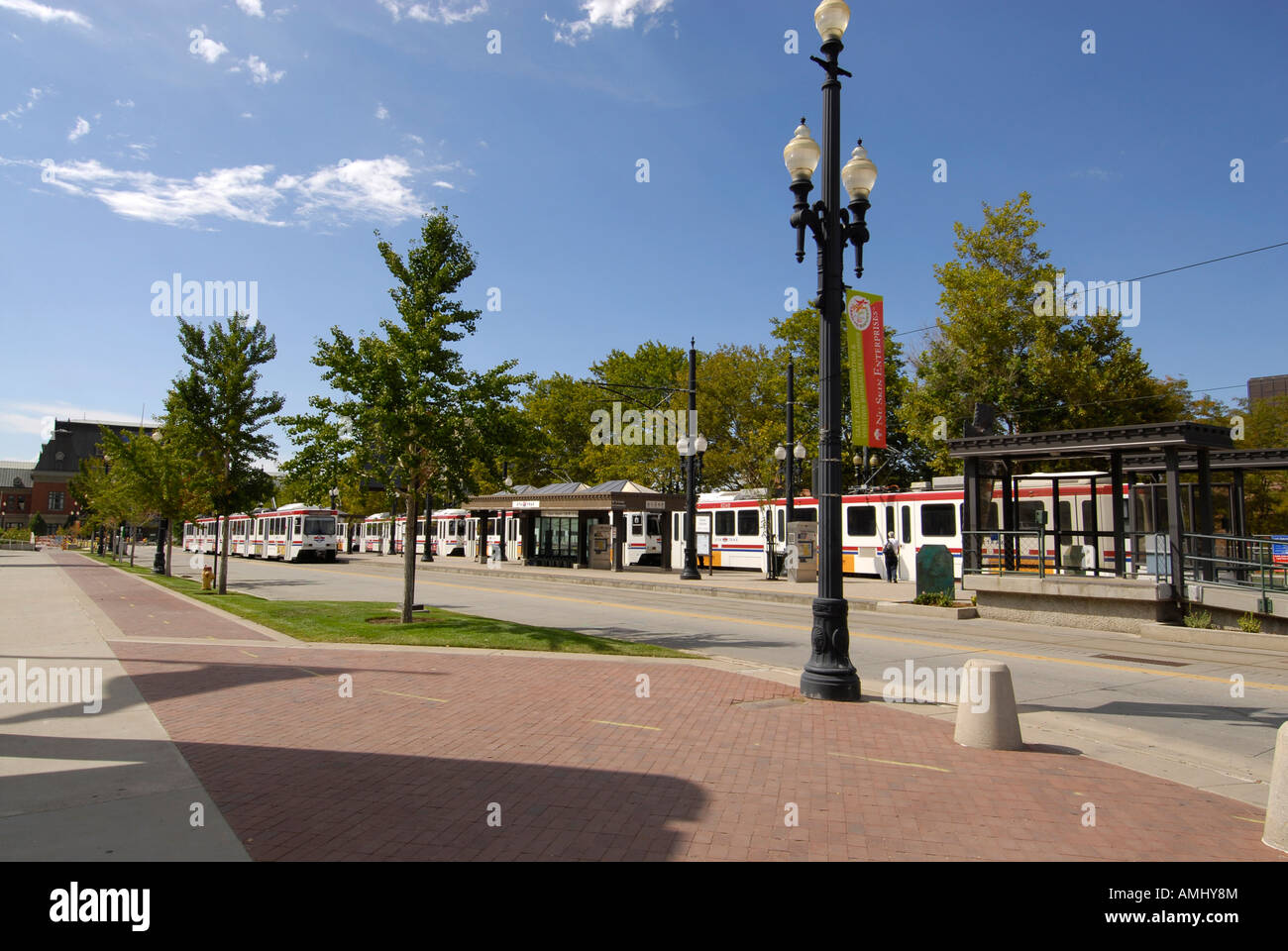 Utah Transit Authority using electrical powered transportation in Salt ...