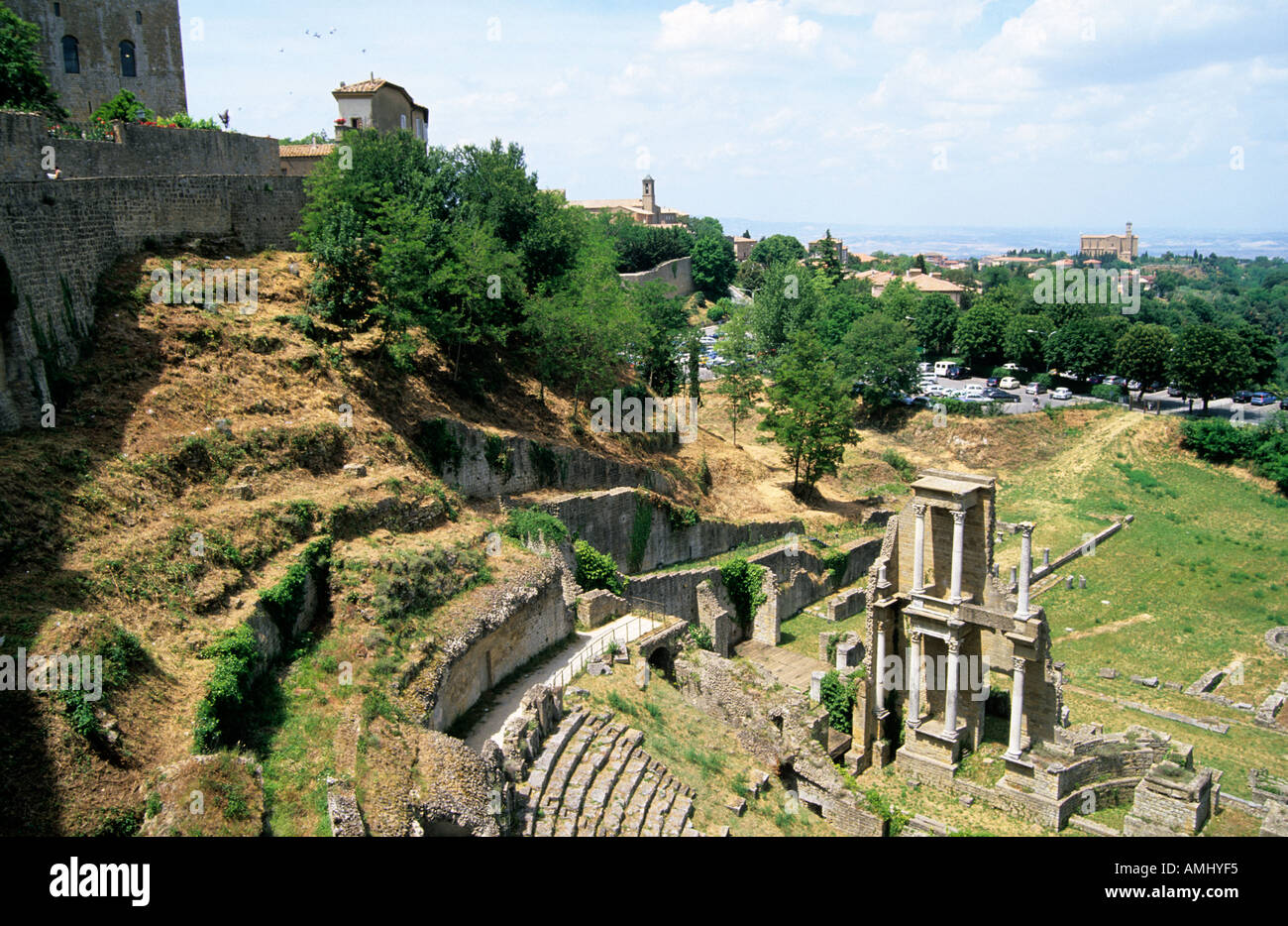 Teatro romano volterra hi-res stock photography and images - Alamy