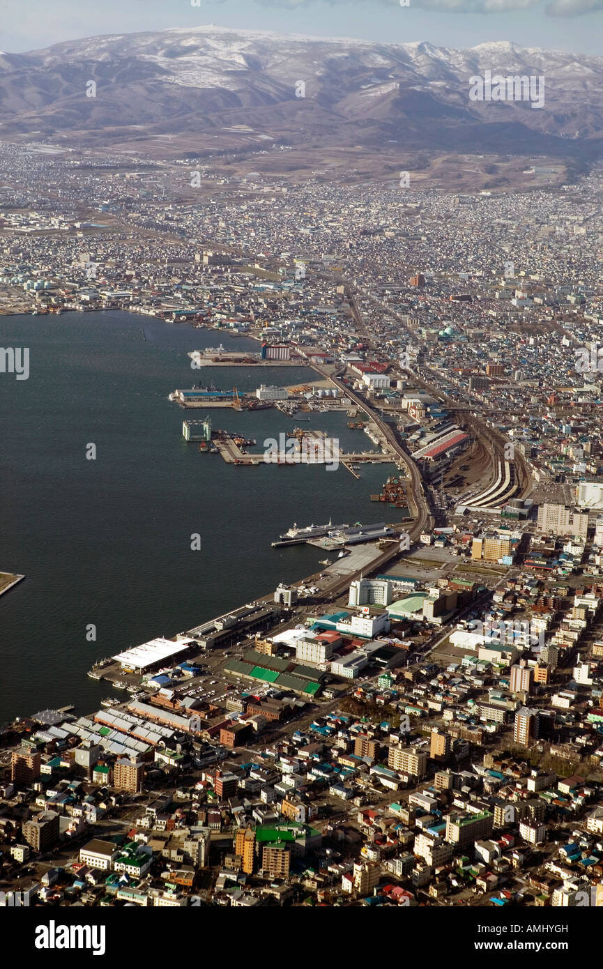Aerial hakodate hi-res stock photography and images - Alamy