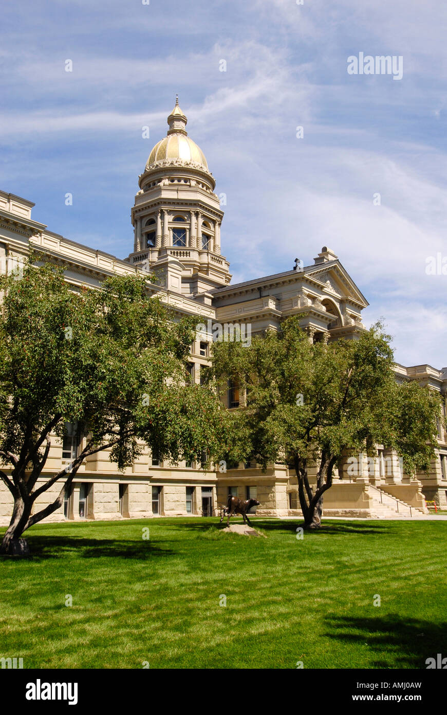 The State Capitol Building at Cheyenne Wyoming WY Stock Photo - Alamy