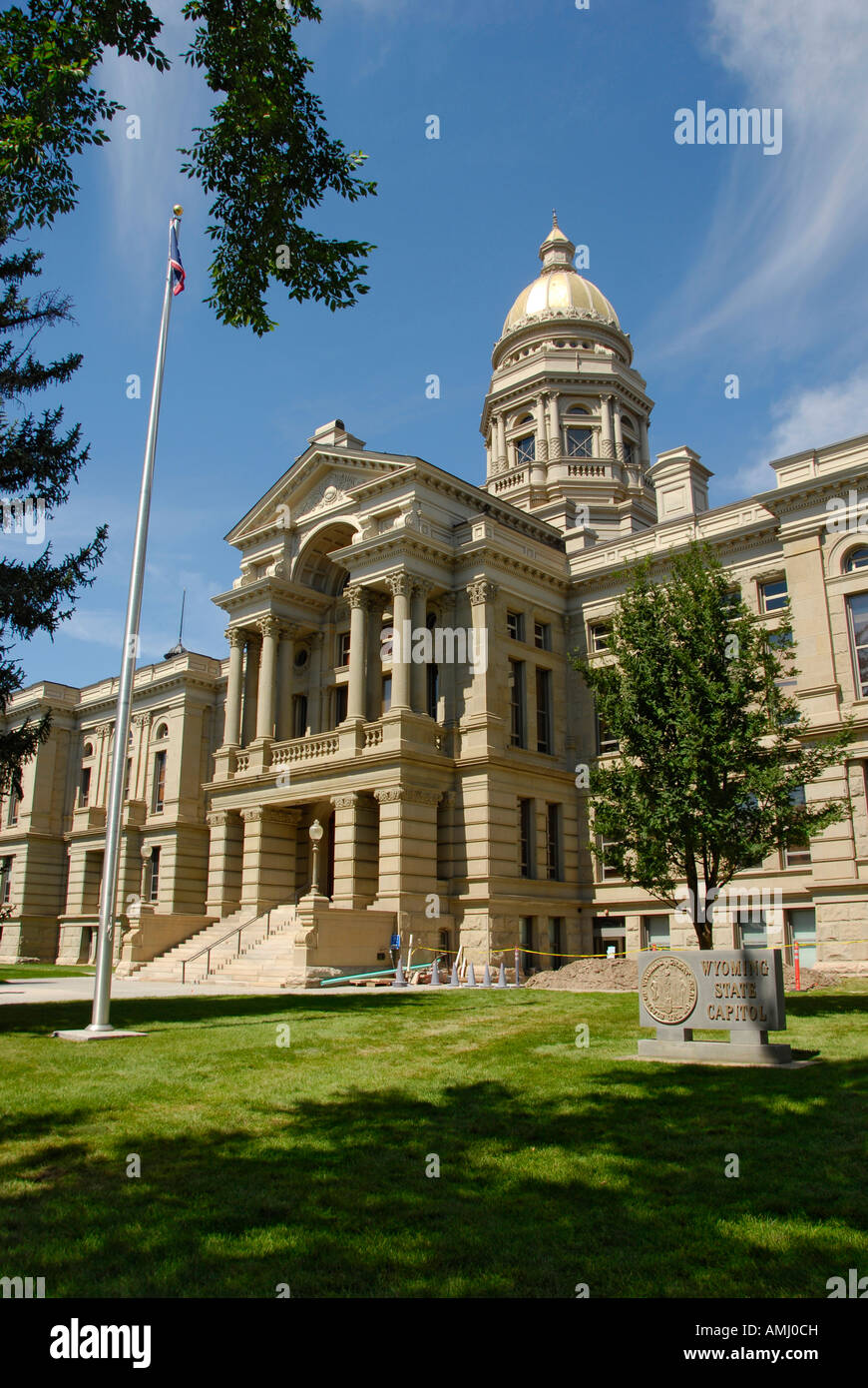 The State Capitol Building at Cheyenne Wyoming WY Stock Photo - Alamy