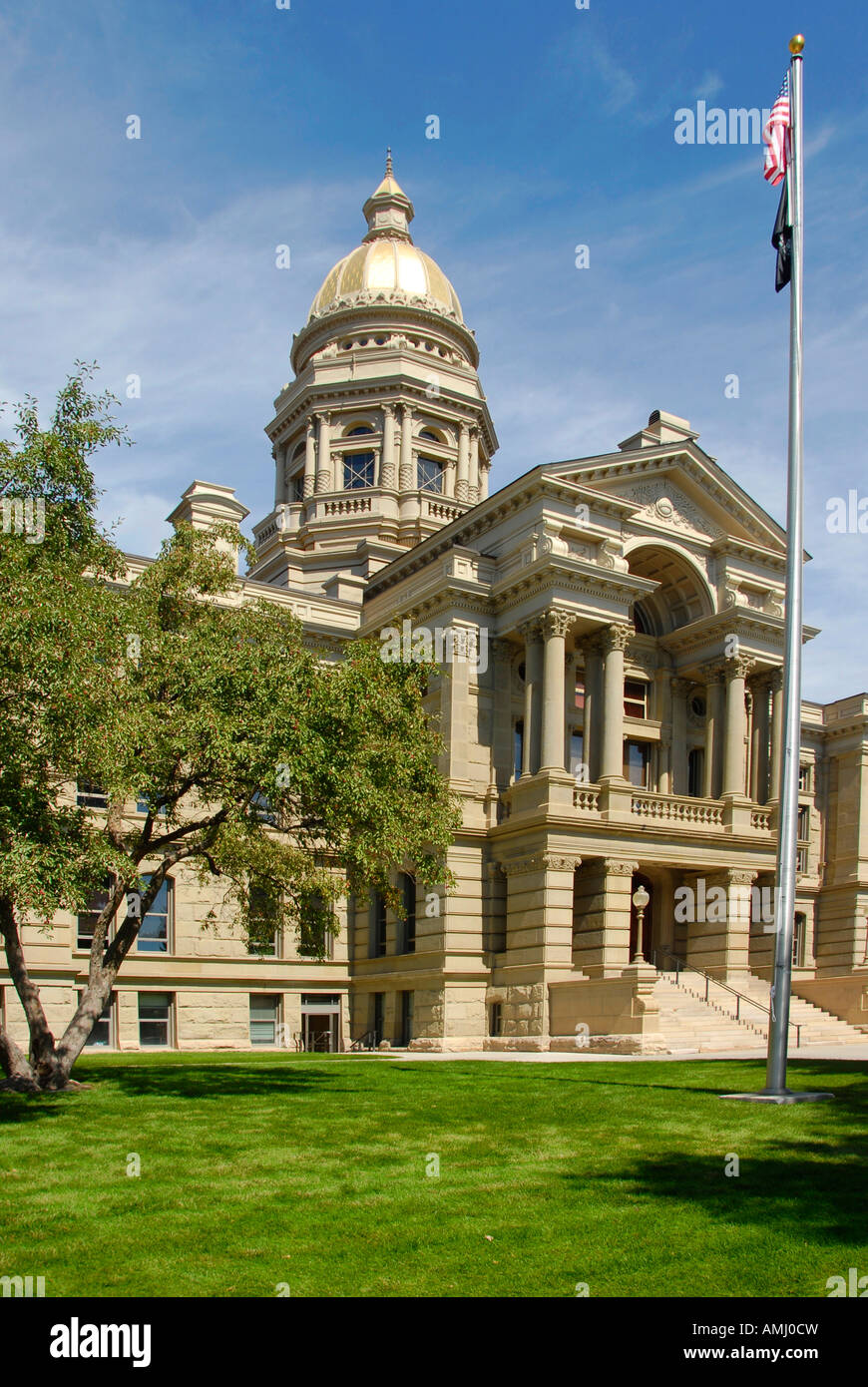 The State Capitol Building at Cheyenne Wyoming WY Stock Photo - Alamy