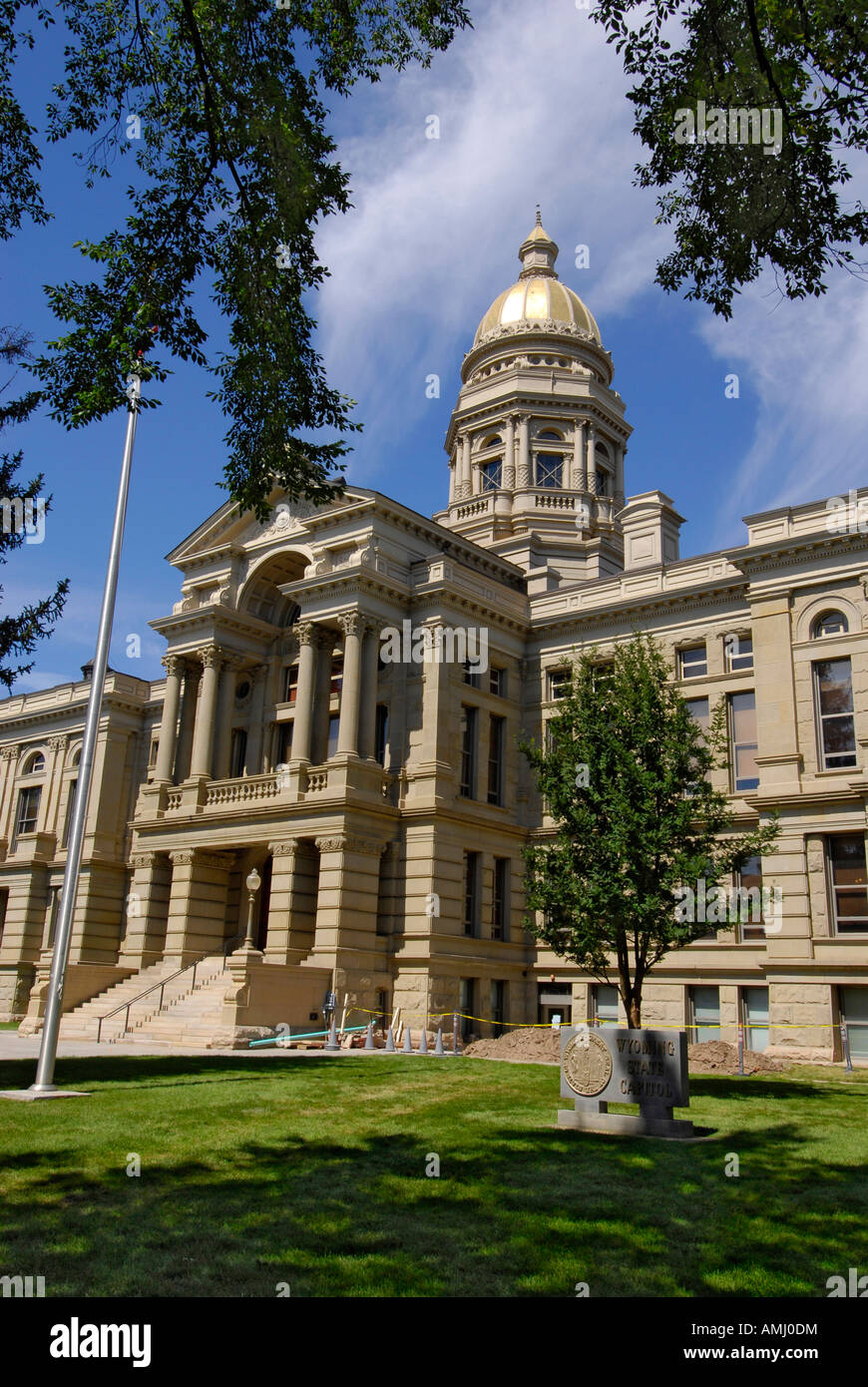 The State Capitol Building at Cheyenne Wyoming WY Stock Photo - Alamy