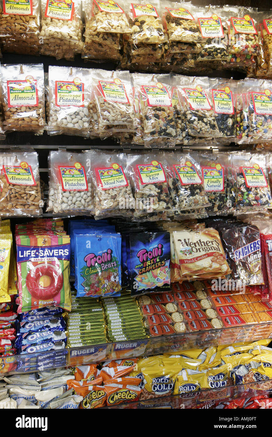 Miami Florida,International Airport,snack food,trail mix,candy retail ...