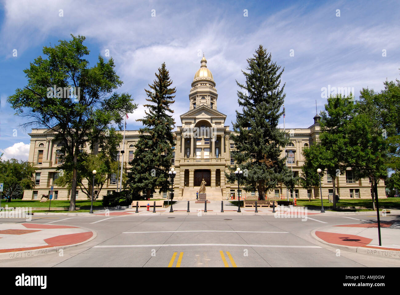 Cheyenne Wyoming State Capitol Building High Resolution Stock ...
