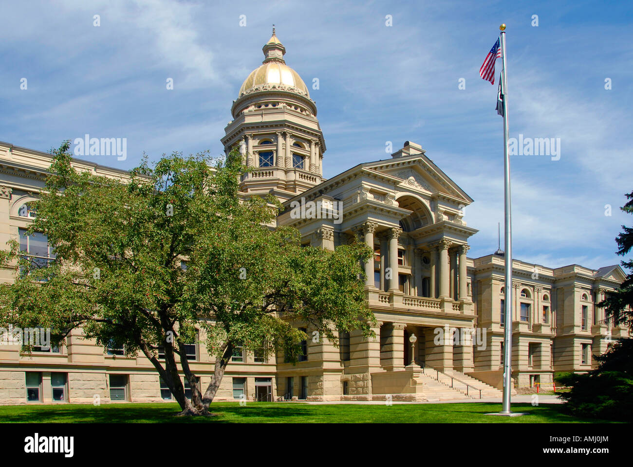 The State Capitol Building at Cheyenne Wyoming WY Stock Photo - Alamy