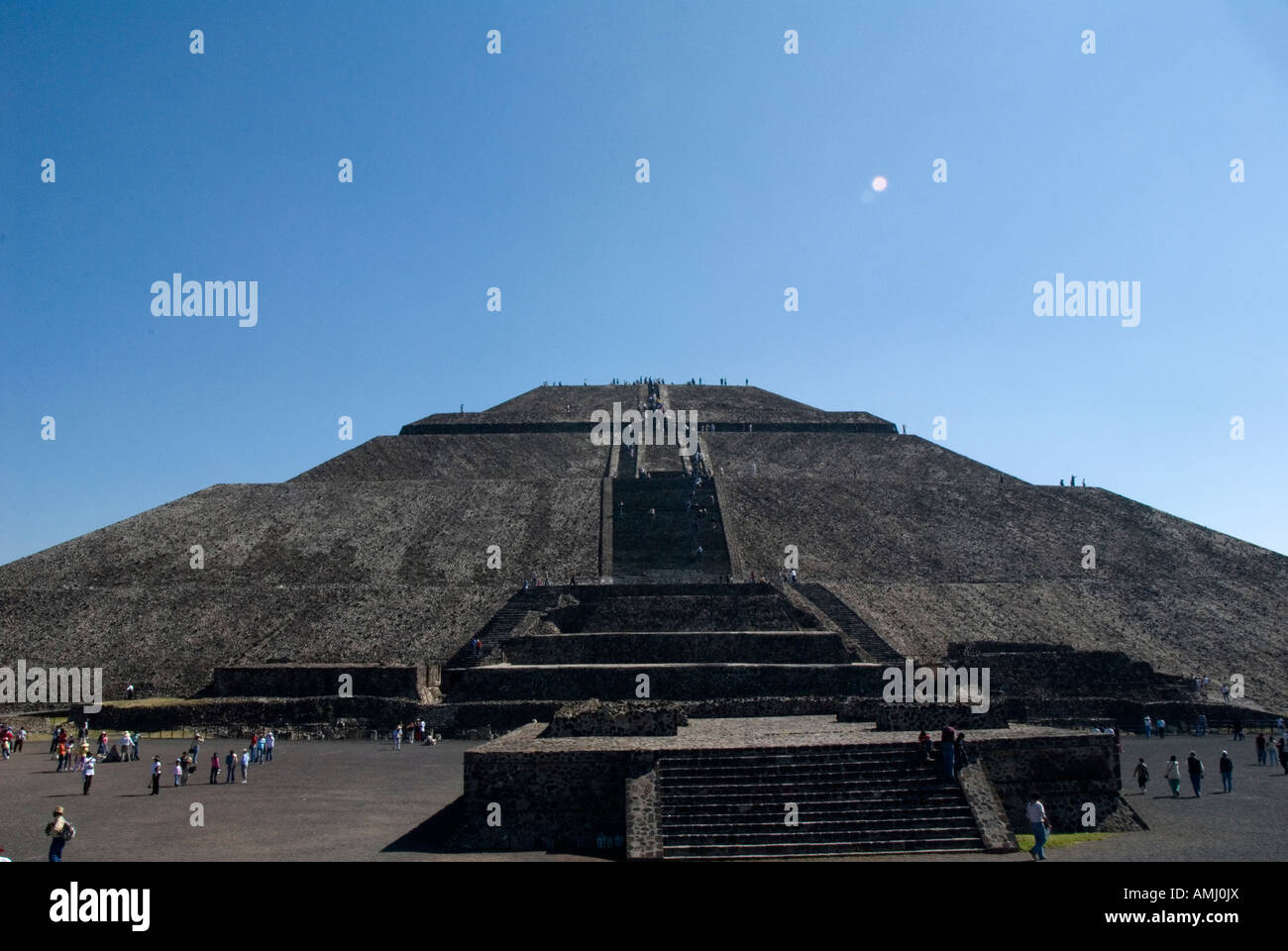 Teotihuacan, Pyramid of the Moon, Mexico Stock Photo - Alamy