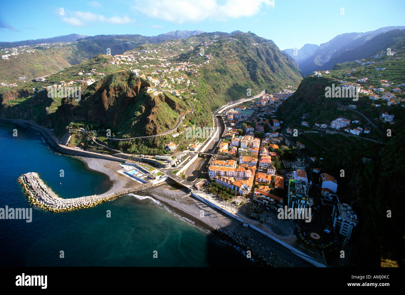 Madeira, Ribeira Brava Stock Photo - Alamy