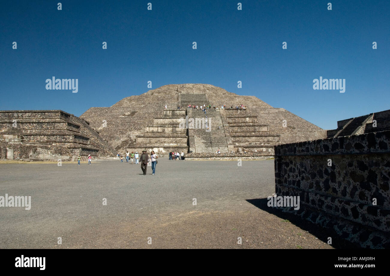 Teotihuacan, Pyramid of the Moon, Mexico Stock Photo - Alamy