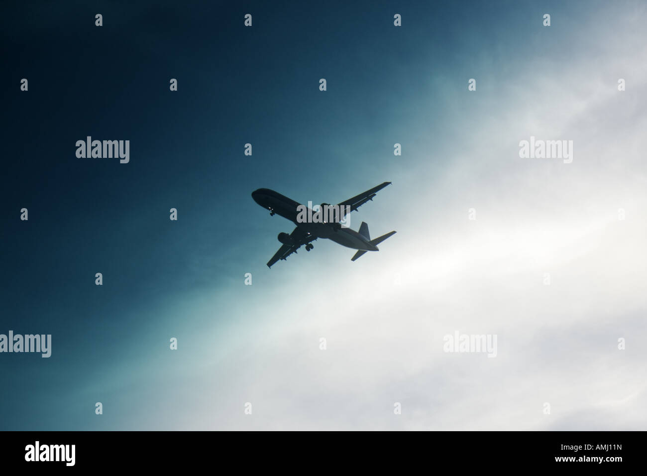 Miami Florida,Miami Airport,landing plane,commercial airliner airplane ...