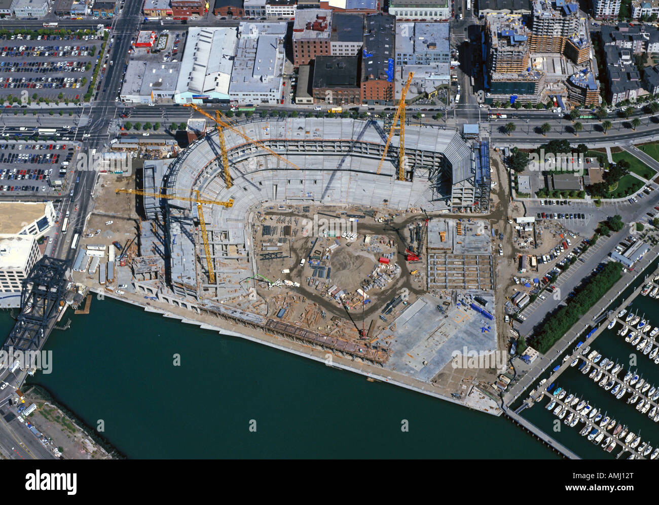 Baseball stadium under construction hi-res stock photography and images ...