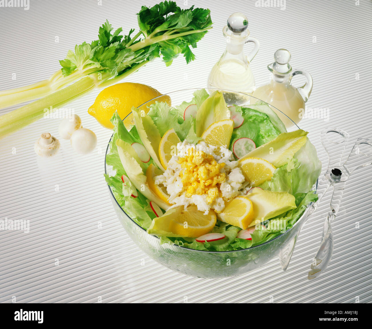Bowl of salad Stock Photo - Alamy