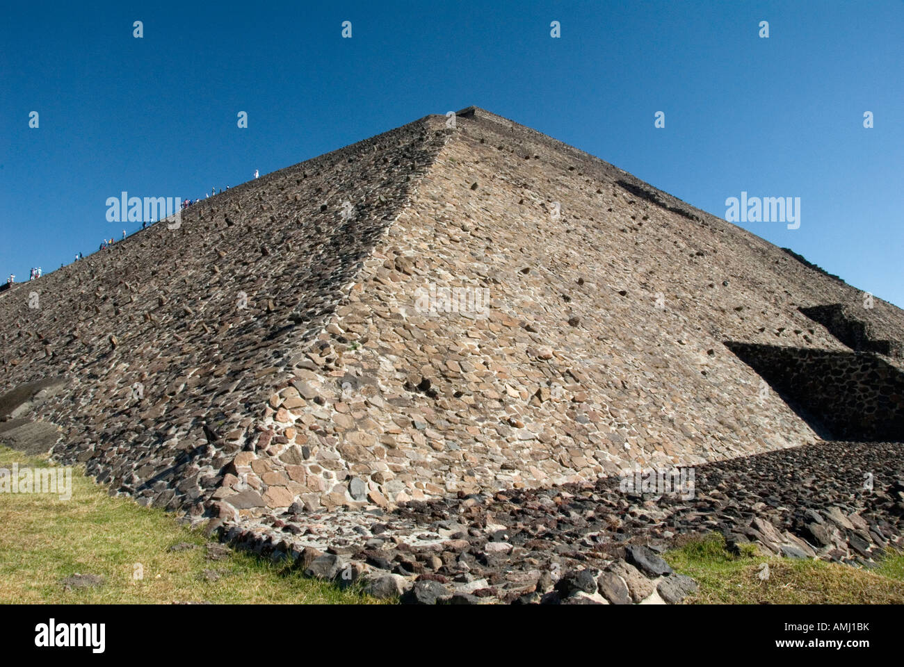 Teotihuacan, Pyramid of the Sun, Mexico Stock Photo - Alamy