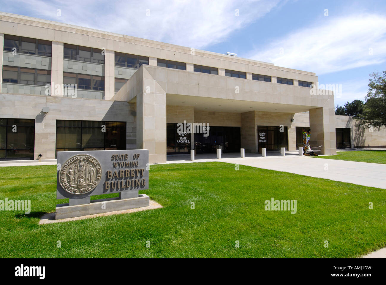 Barrett Building housing the State Archives and State Museum at The ...