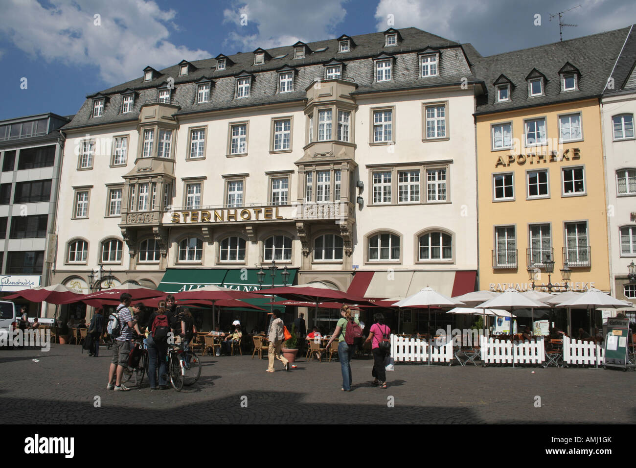 Market Square, Bonn, Germany Stock Photo - Alamy