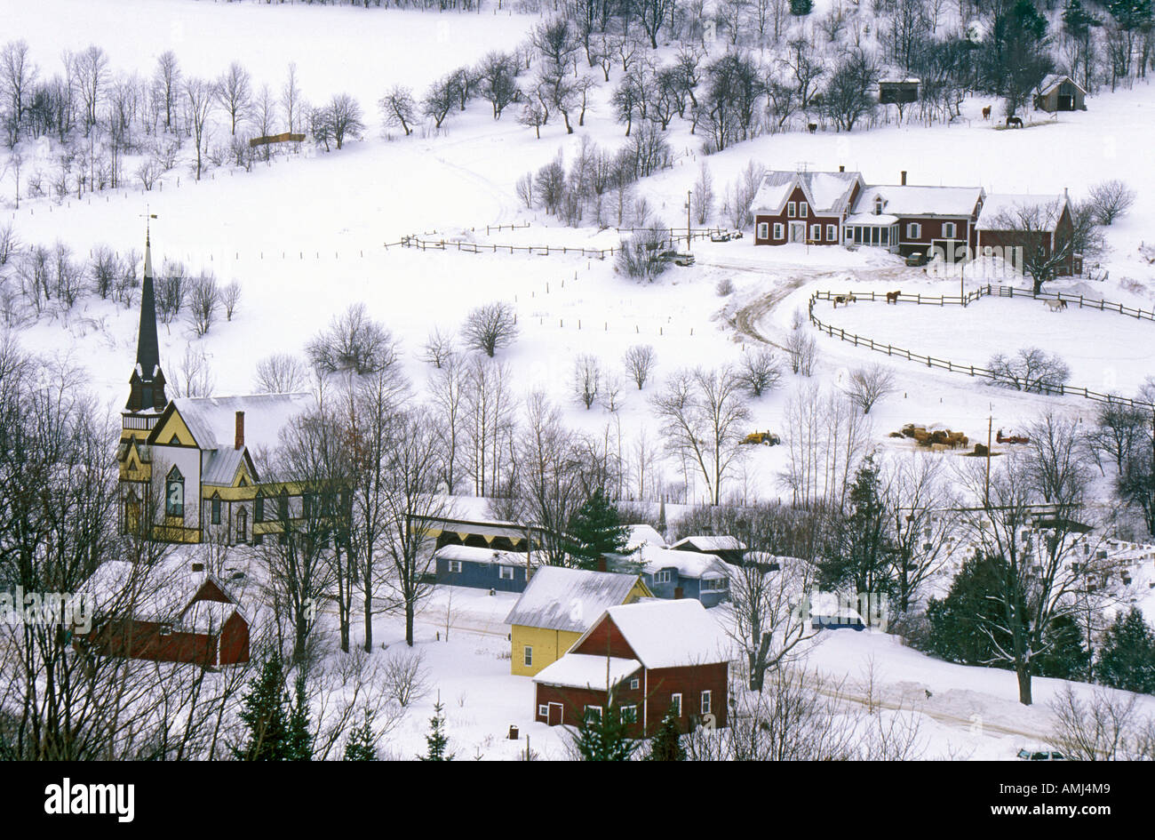 Village east orange vermont usa hi-res stock photography and images - Alamy