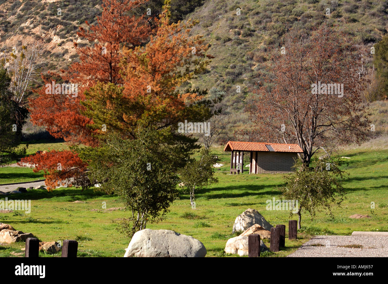 Los Padres National Forest Santa Barbara County California Stock Photo ...