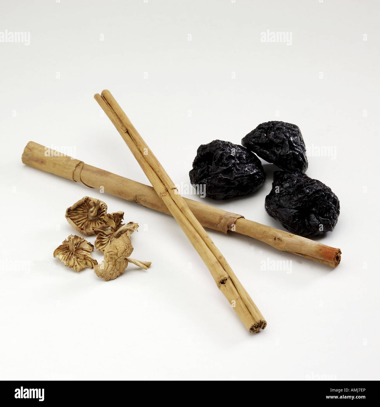 Cinnamon and prunes Stock Photo - Alamy